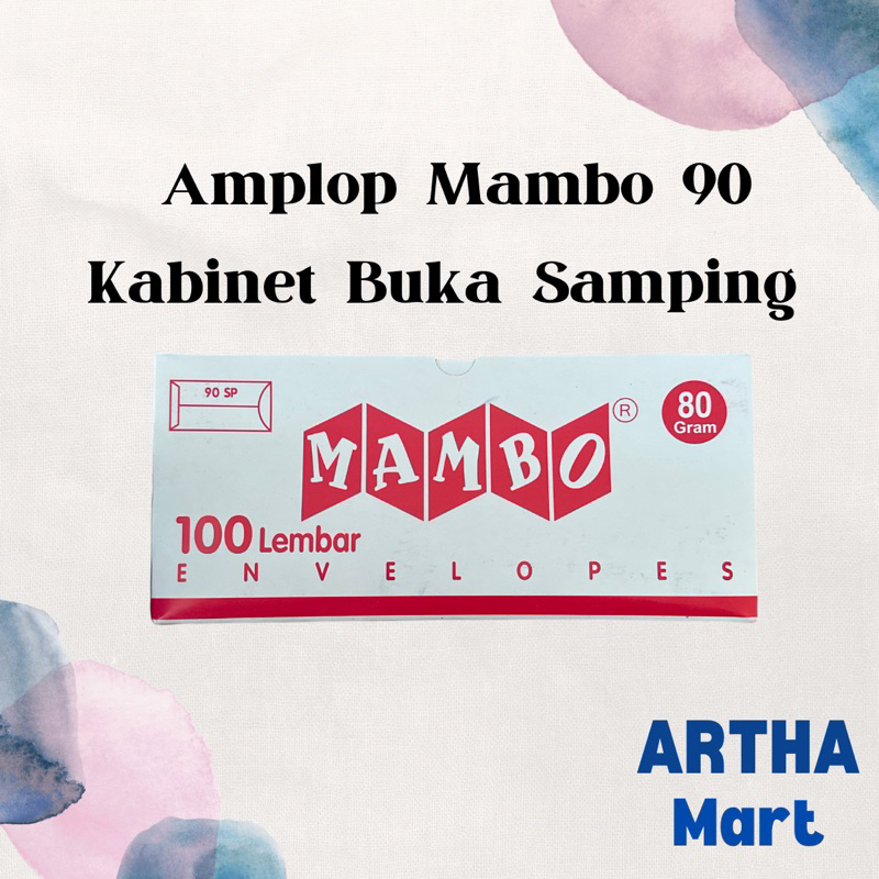 Jual MAMBO - Amplop 90 Kabinet Buka Samping - Pack | Shopee Indonesia
