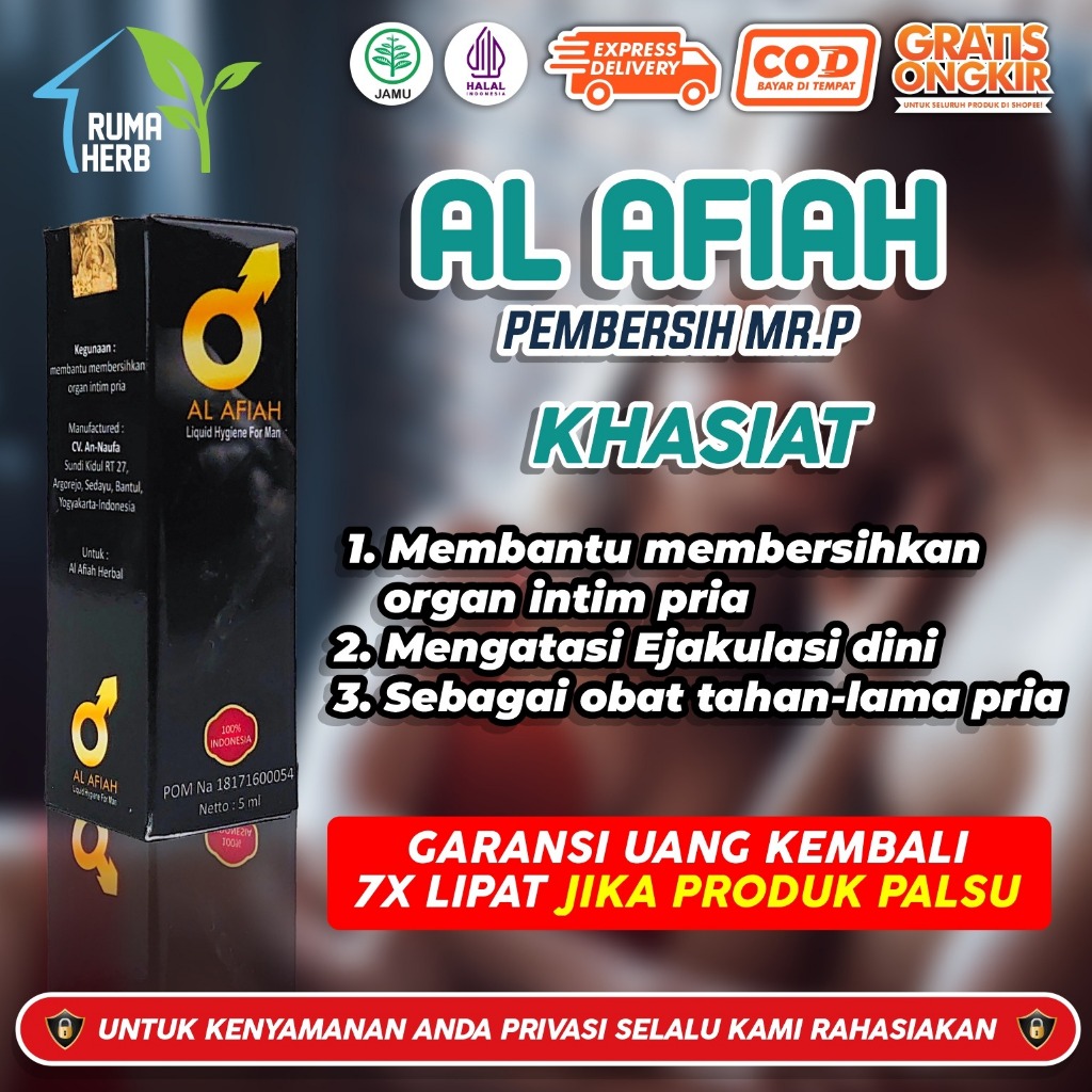 Jual Minyak Oles BPOM Tahan Lama Al Afiah Obat Kuat Herbal 100% Original | Shopee Indonesia