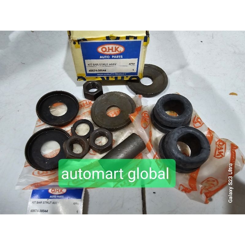 Jual karet bar strut kit stabil set kijang super 5k 7k capsul merk ohk set 8pc | Shopee Indonesia