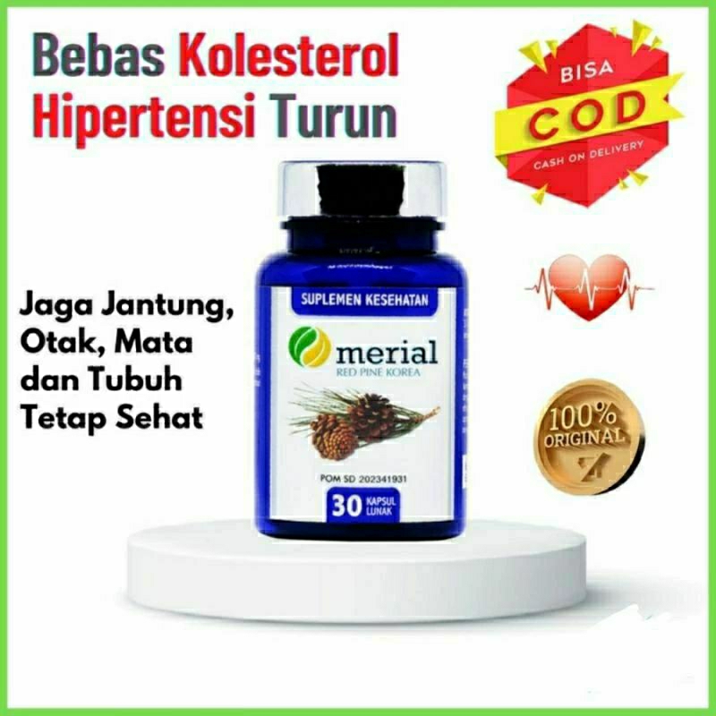Jual MERIAL RED PINE KOREA ASLI 100% ORIGINAL OBAT PENYAKIT JANTUNG ...