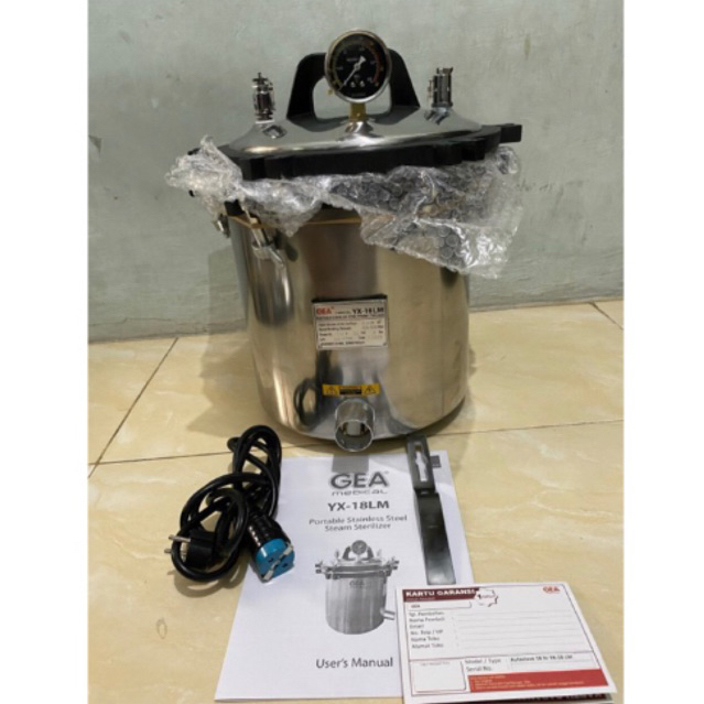 Jual Autoclave 18 Liter Non Timer Merk GEA | Shopee Indonesia