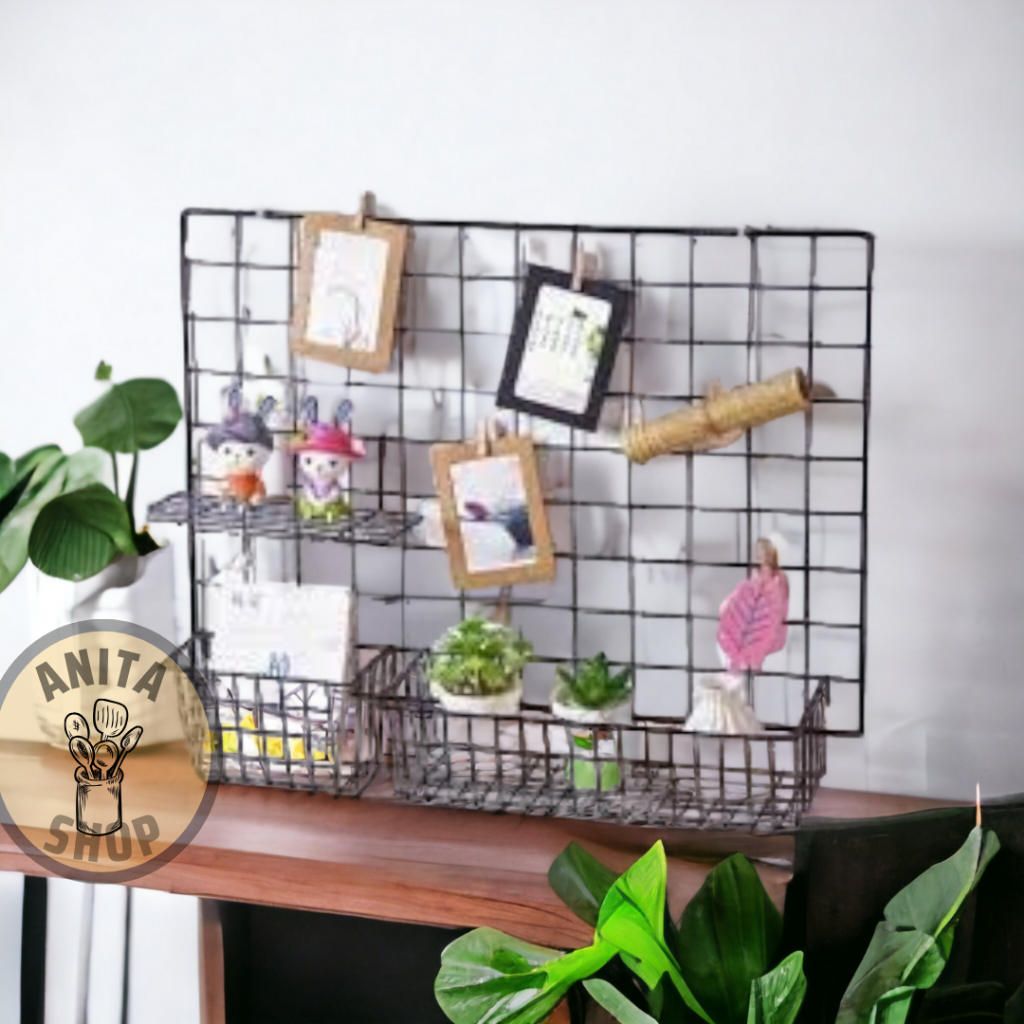 Jual HIJANG 52x35 wall grid hiasan dinding panjang dekorasi kamar ...