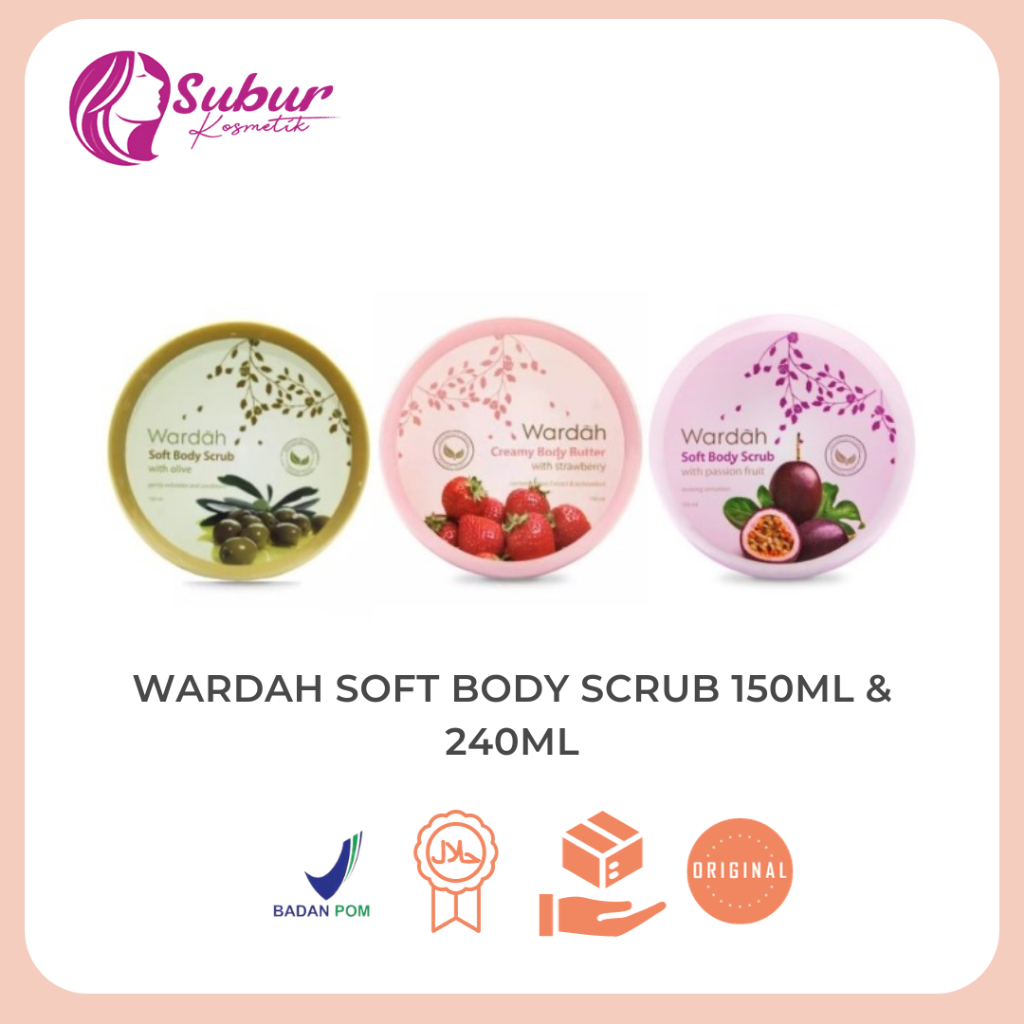 Jual Wardah Soft Body Scrub 150ml & 240ml | Shopee Indonesia
