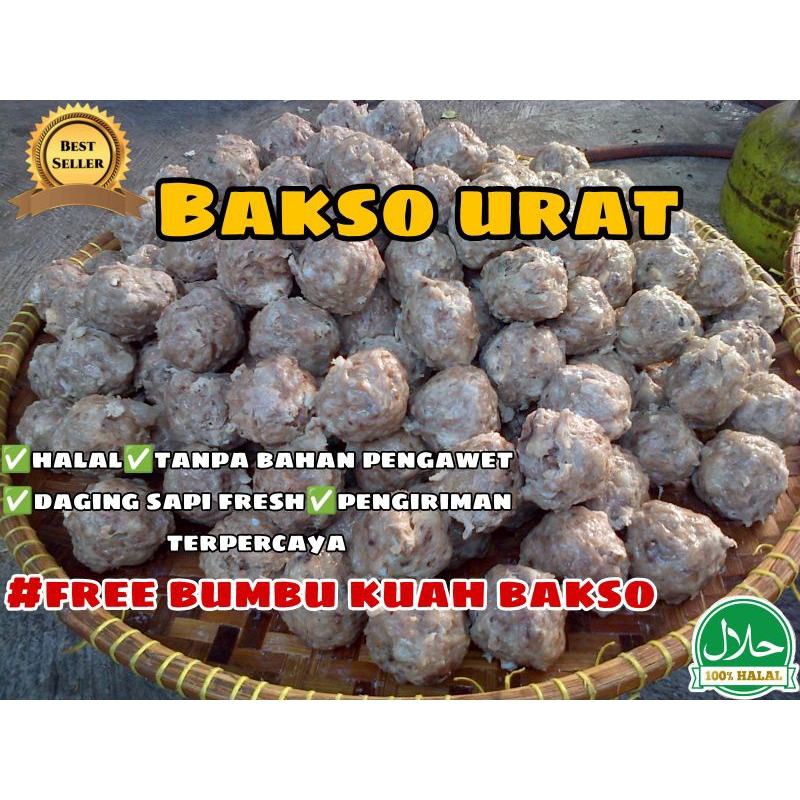 Jual BAKSO URAT Met Food isi 25 pcs Frozen Food | Shopee Indonesia
