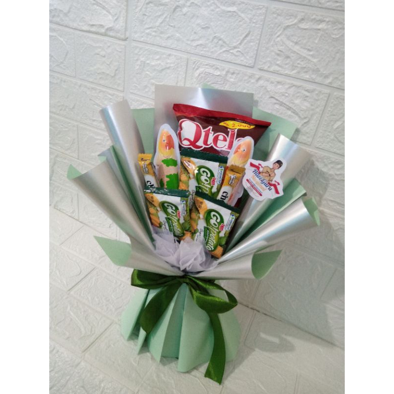 Jual BUKET SNACK/BUKET JAJAN/BUKET WISUDA/BUKET HATI GURU/BUKET ULANG ...