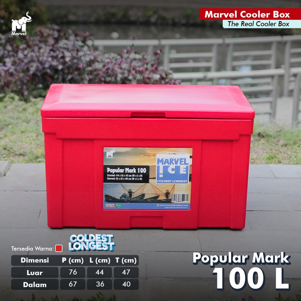 Jual MarvelCooler 100 Ltr Popular Mark (CoolBox - IceBox - Es box ...
