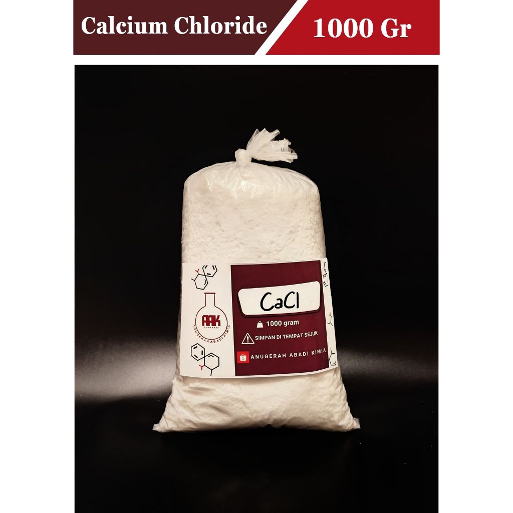 Jual Calcium Chloride / CaCl2 / Kalsium Klorida TEKNIS 1Kg | Shopee ...