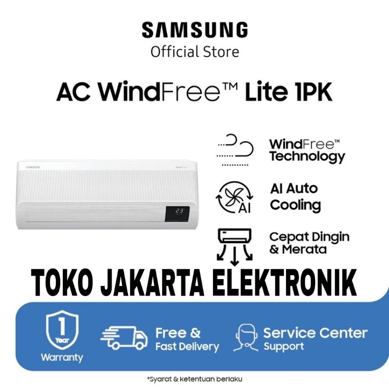 Jual AC SAMSUNG DIGITAL INVERTER WIND FREE LITE 1PK AR10CYFAAWKNSE | Shopee Indonesia