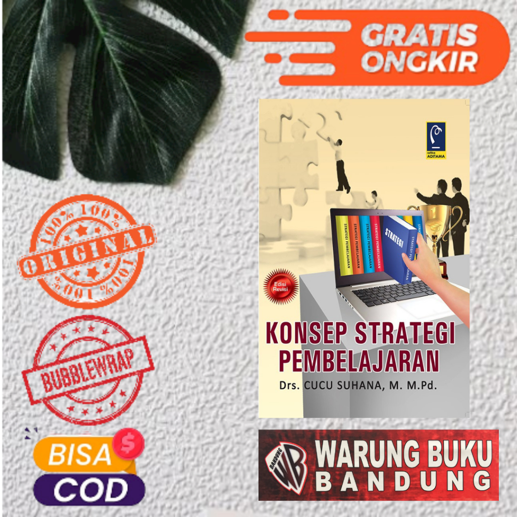 Jual BUKU KONSEP STRATEGI PEMBELAJARAN - DRS. CUCU SUHANA, M.M.PD. | Shopee Indonesia