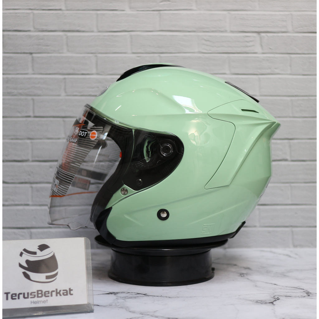 Jual Helm INK Dynamic Polos Matcha Green Half Face | Shopee Indonesia