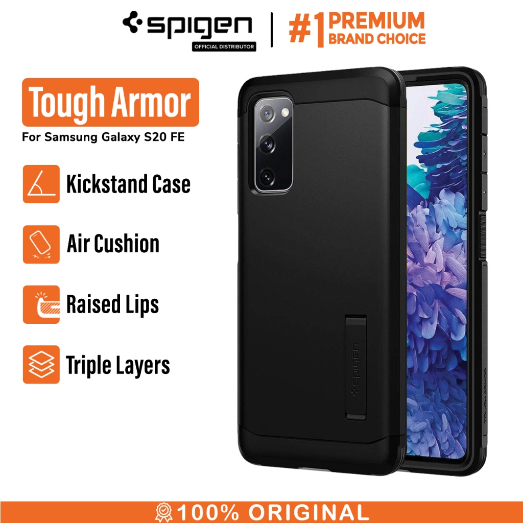 Jual Spigen Case Samsung Galaxy S20 FE Tough Armor Anti Shockproof Casing | Shopee Indonesia