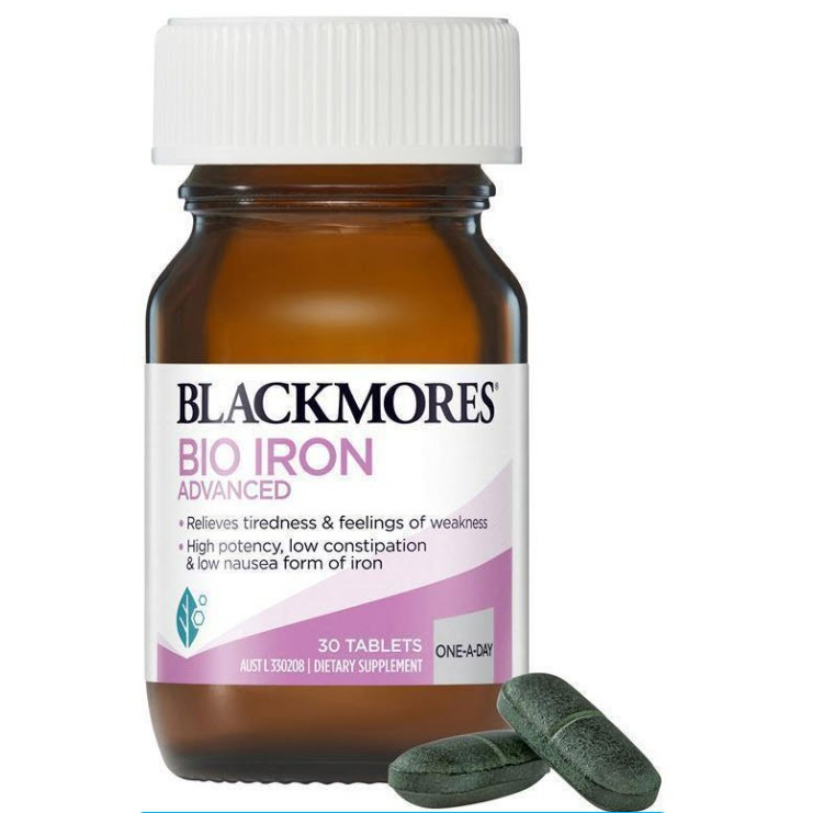 Jual Blackmores Bio Iron Advanced 30 Tablets | Shopee Indonesia