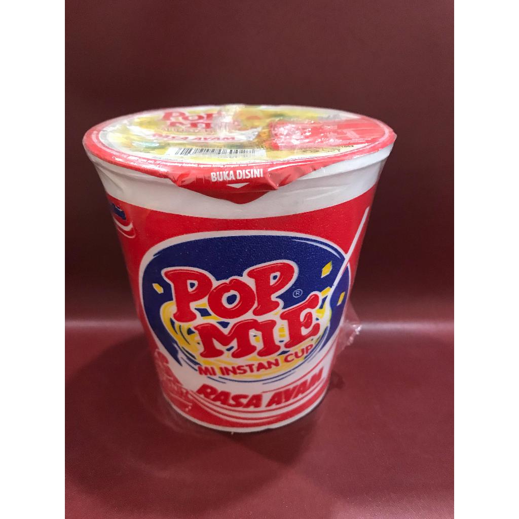Jual Pop Mie Kuah Rasa Ayam 75g - Mie Cup Popmie Rasa Ayam | Shopee ...