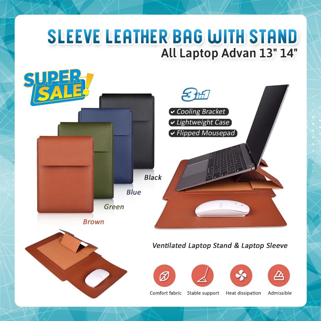 Jual Tas Laptop Advan Workplus Workpro Soulmate 360 Stylus 2in1 Sleeve ...