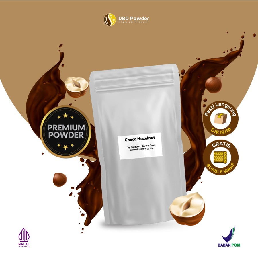 Jual Bubuk Minuman Cokelat Hazelnut - Powder Choco Hazelnut 500 gram ...