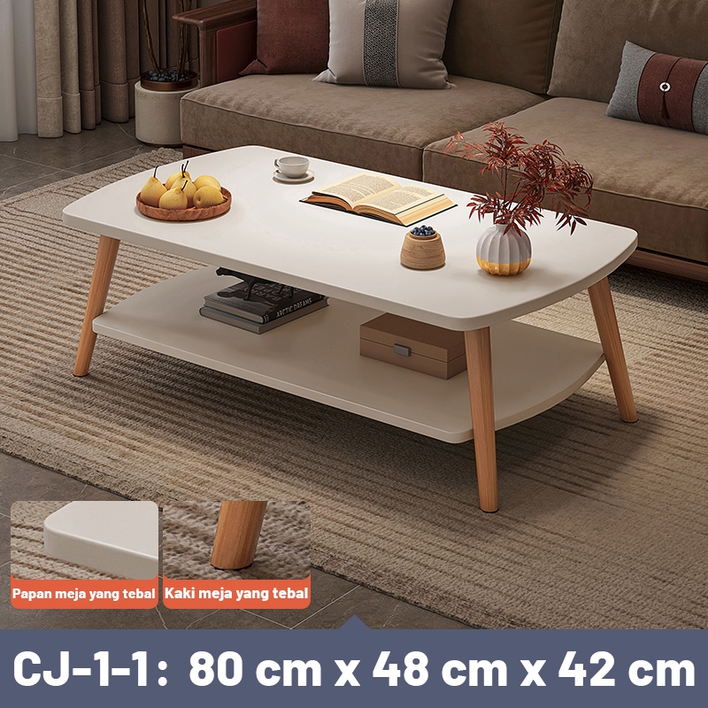 Jual Meja Tamu 2 Susun Meja Kopi Coffee Table Meja Tamu Minimalis ...