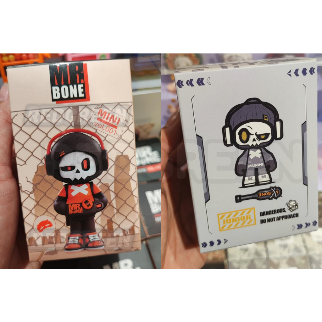 Jual mainan anak MR.BONE / MR BONE GAME MAN 8cm BLINDBOX / BLIND BOX ...
