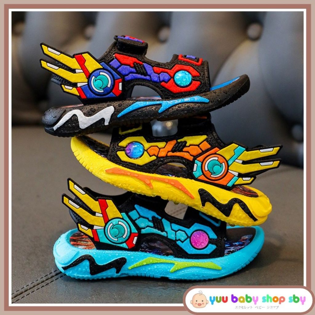 Jual YBSS Sandal gunung anak laki laki model flip flop bahan PVC empuk ...