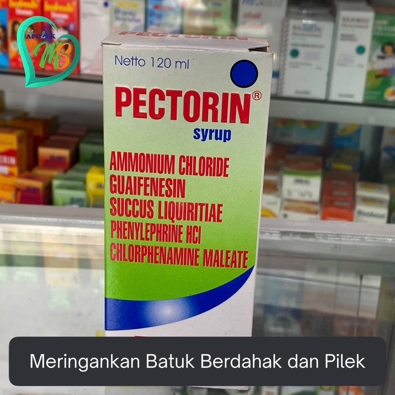 Jual Pectorin Syrup 120 ML | Meringankan Batuk Berdahak dan Pilek ...