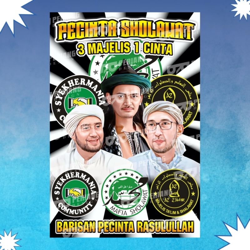 Jual Bendera Sholawat Pecinta Rasulullah - Full HD+++ | Shopee Indonesia