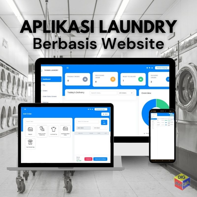 Jual Aplikasi Manajemen Laundry fitur lengkap murah | Shopee Indonesia