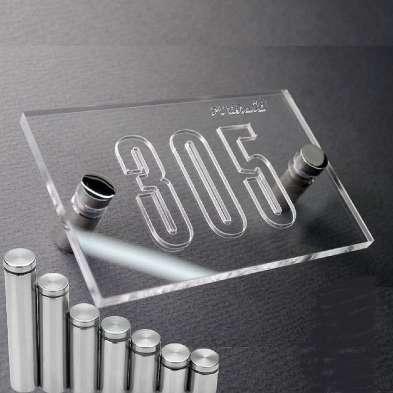 Jual PEN STAINLESS Baut Akrilik / Baut Kaca - Baut IKLAN | Shopee Indonesia