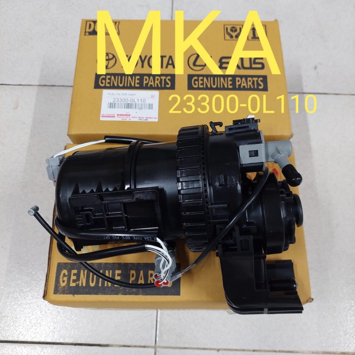 Jual FUEL FILTER ASSY HILUX REVO VRZ FORTUNER INNOVA REBORN P/N 23300 ...