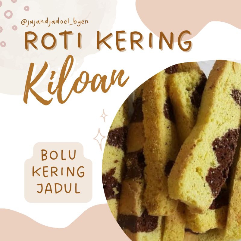 Jual ROTI BOLU KERING JADUL 250gram | bolu legendaris | roti manis enak ...