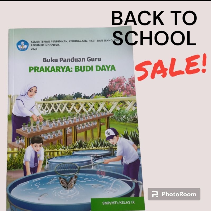 Jual ORI buku panduan guru prakarya budidaya kelas 9 kurikulum merdeka | Shopee Indonesia