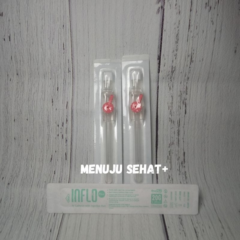 Jual Jarum Infus Inflo IV Catheter Plus Abbocath 20G | Shopee Indonesia