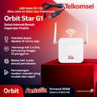 Jual MODEM WIFI ORBIT G1 + 2 ANTENA | Shopee Indonesia