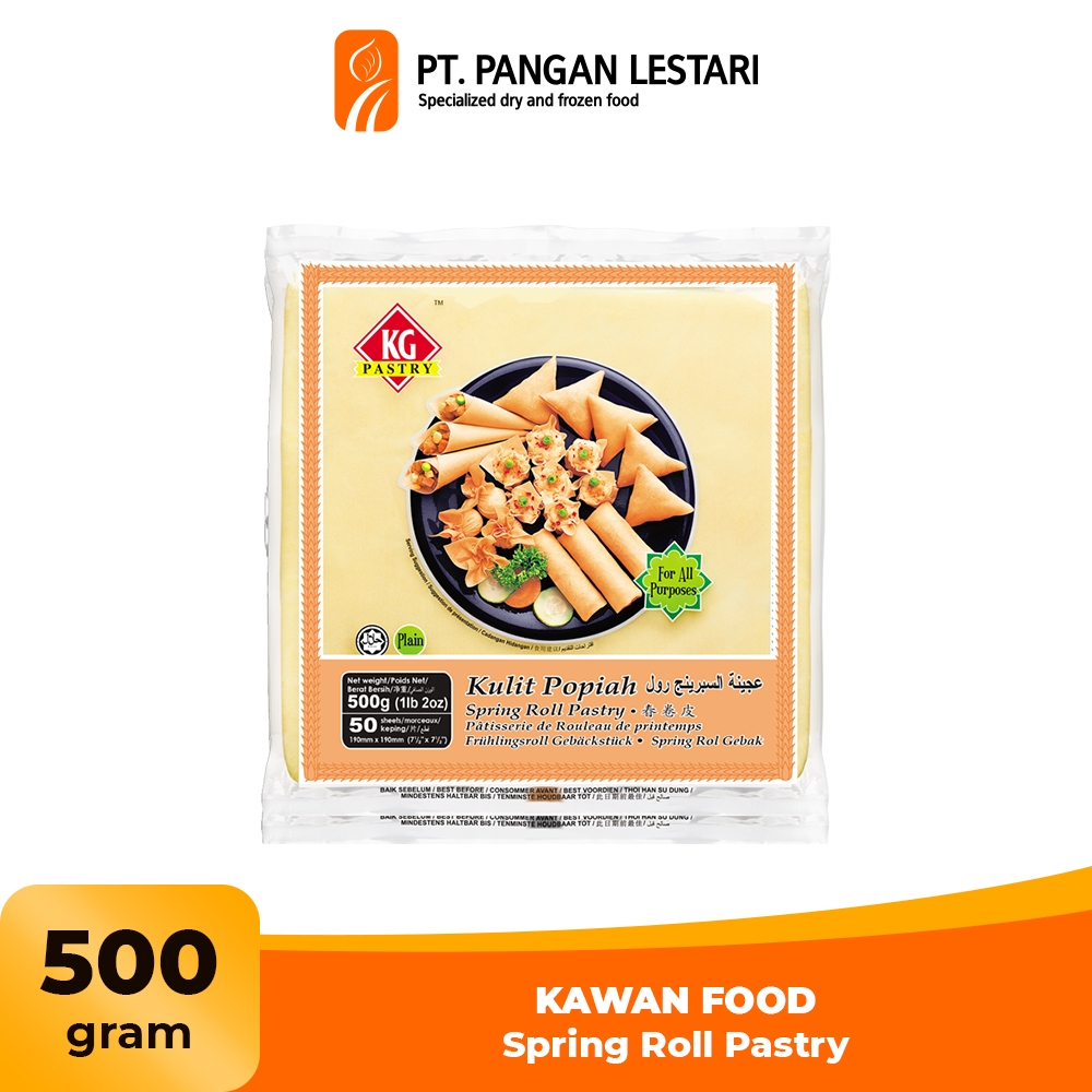 Jual Kawan Food Spring Roll Kulit Lumpia 7,5 inch | Shopee Indonesia