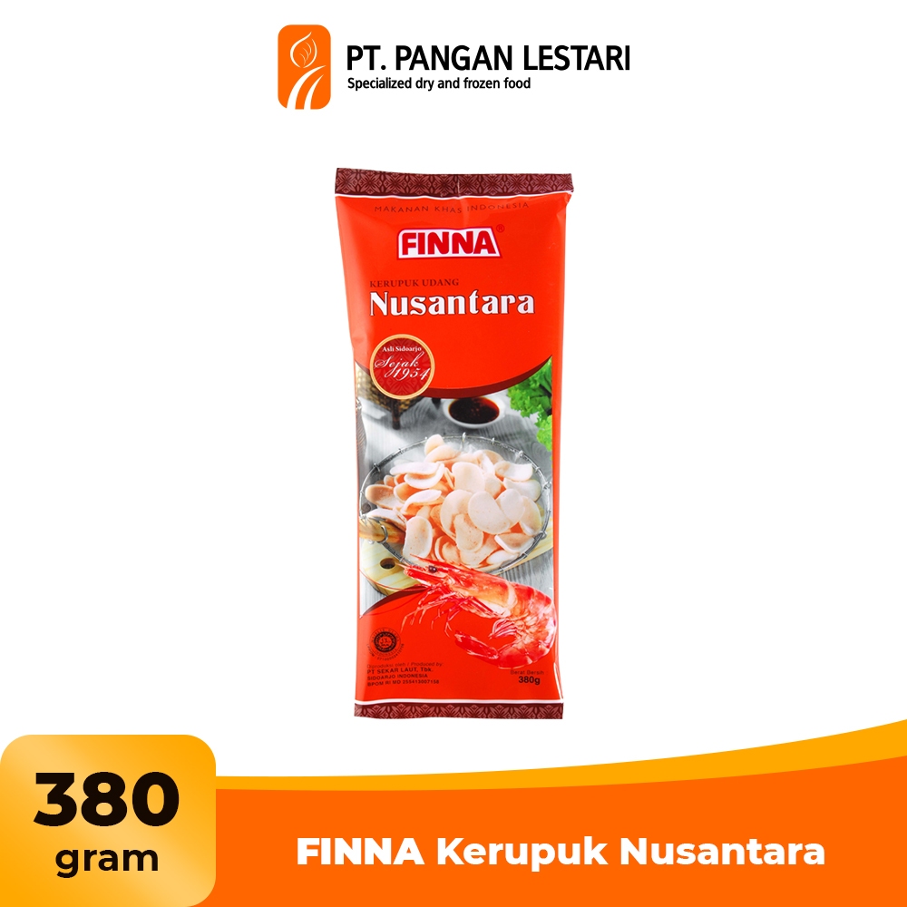 Jual FINNA Kerupuk Udang Nusantara 380 gr | Shopee Indonesia