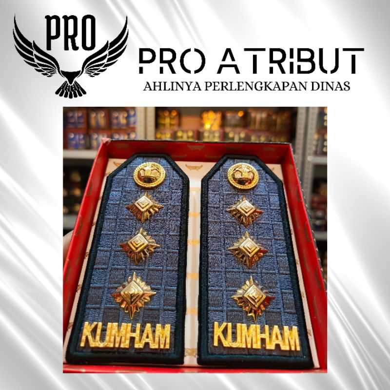 Jual PRO ATRIBUT - PANGKAT PDU KUMHAM 4B EKSKLUSIF | Shopee Indonesia