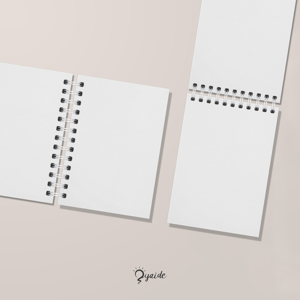 Jual Blank Notes A6 HVS 100gsm Notebook Basic Catatan Agenda Kosong ...