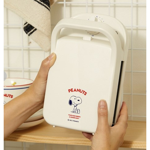 Jual Peanuts Snoopy Retro Timer Waffle/Sandwich Maker Official Korea ...