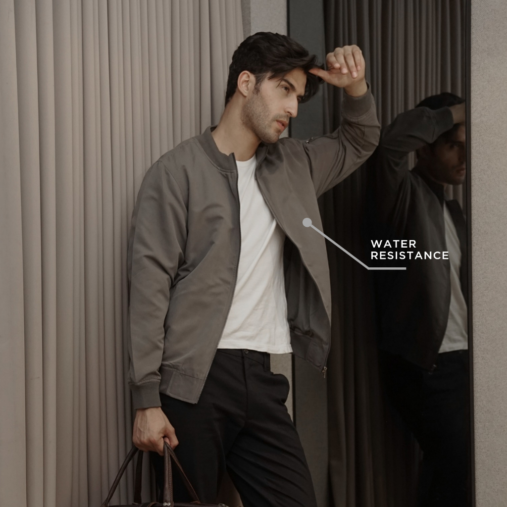 Jual Smith Berlin Jaket Bomber Pria Jake Bahan Micro Parachute Reguler ...