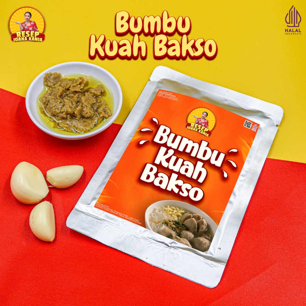 Jual Bumbu Kuah Bakso Kemasan Sachet 50g Resepjoanakania/ Bumbu Masak ...