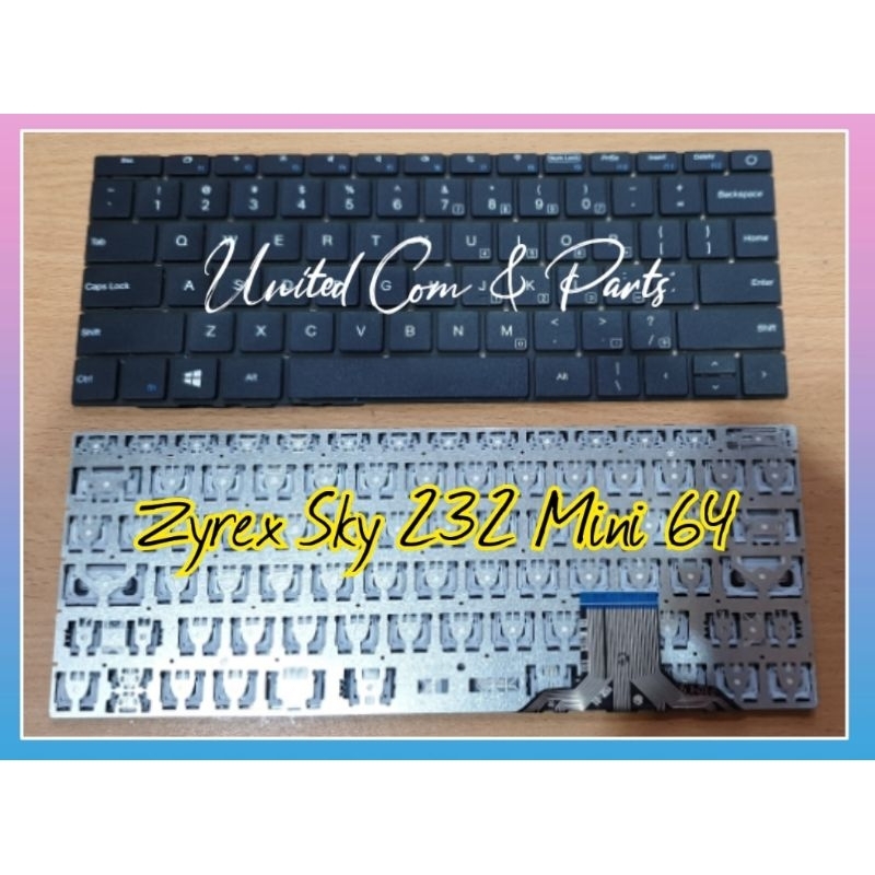 Jual Keyboard Zyrex Sky 232 Mini 64 | Shopee Indonesia