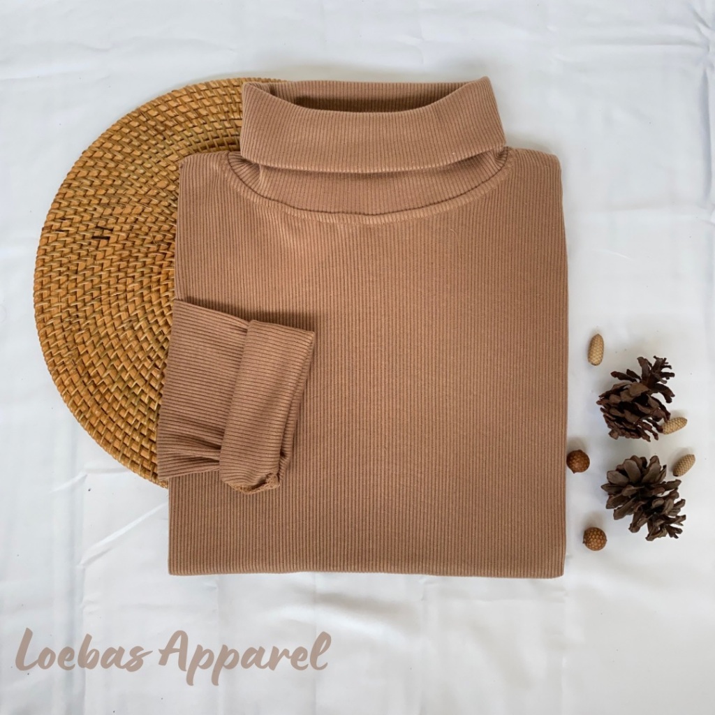 Jual TURTLENECK PRIA DAN WANITA/ KERAH RIB/ TURTLENEECK RIB PREMIUM ...