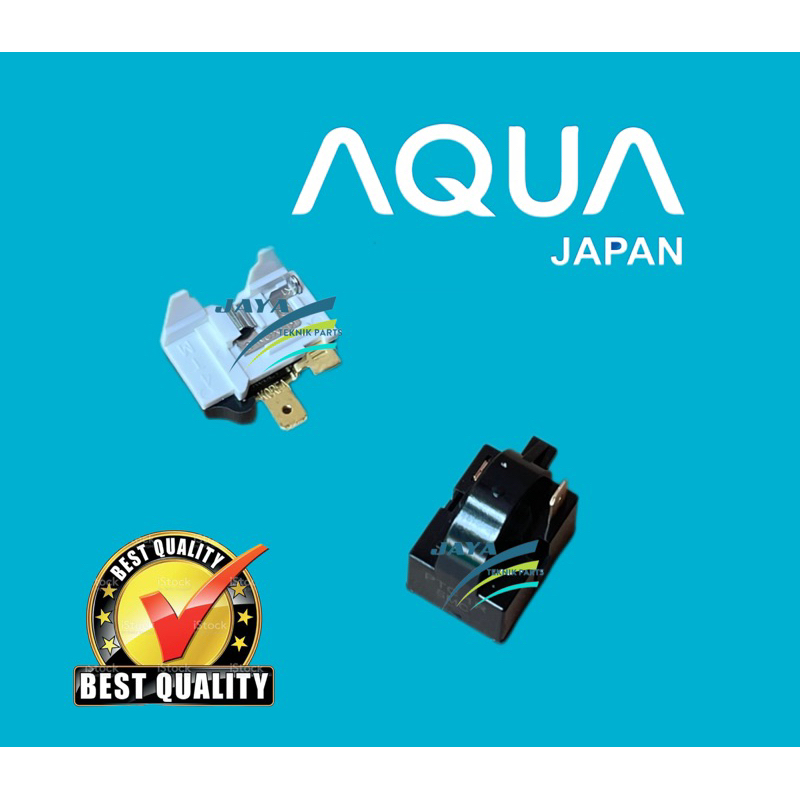 Jual Relay Overload AQua Sanyo Kulkas 1 Pintu Set / relai Kulkas Aqua ...