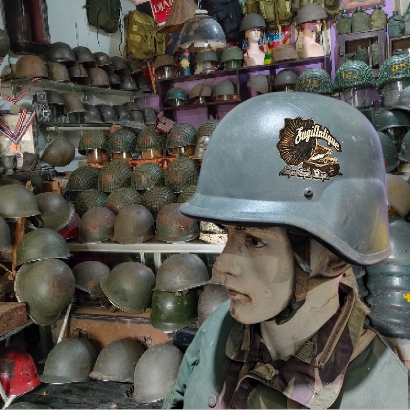 Jual Helm Tempur Original Ex TNI Helm Pendidikan Tentara Helm PASGT ...