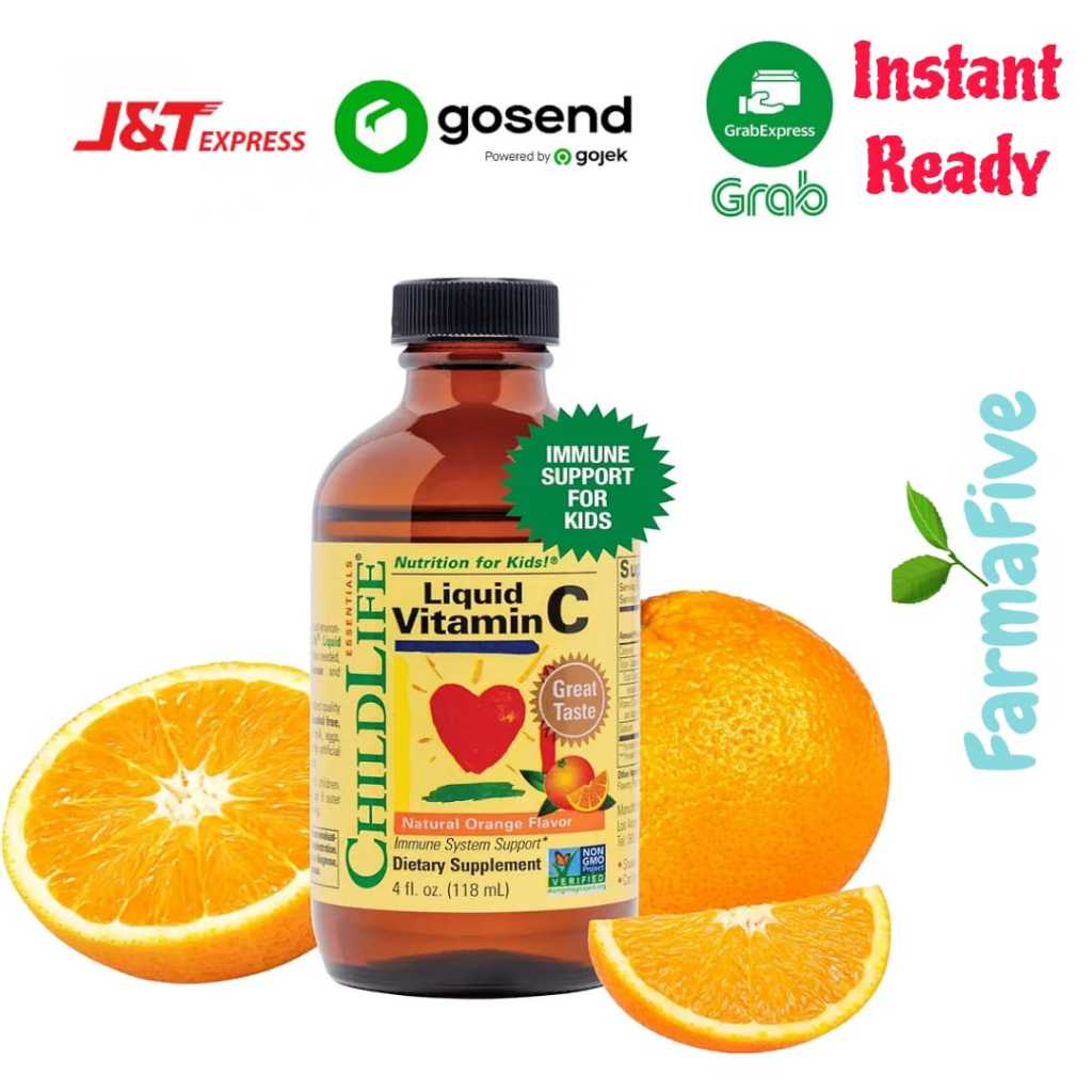 Jual Childlife Vitamin C sirup untuk anak/ Childlife Vitamin C 4 Oz ...