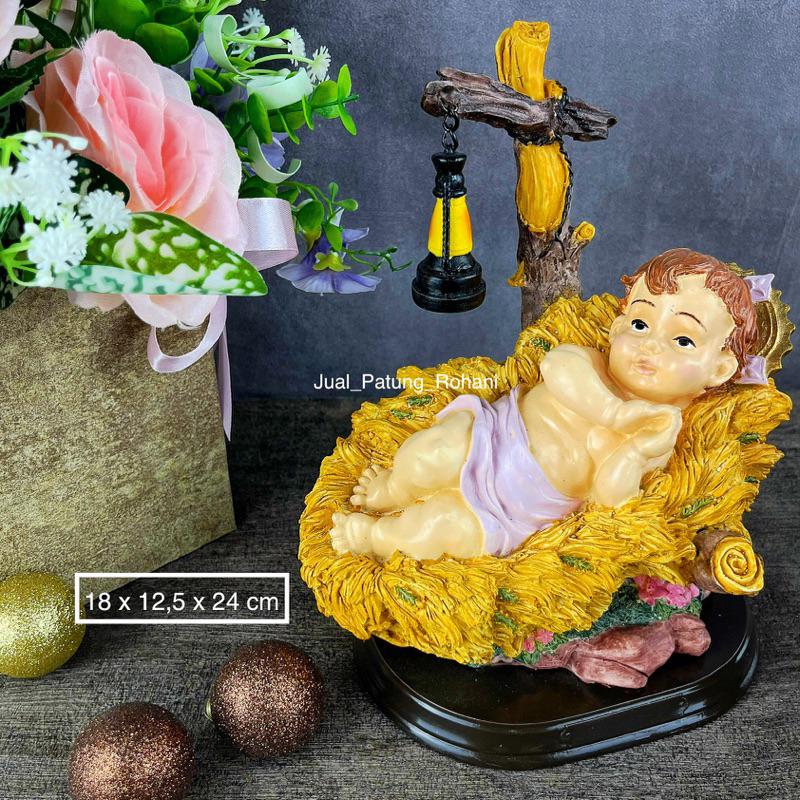 Jual Patung Bayi Yesus 24 cm | Shopee Indonesia