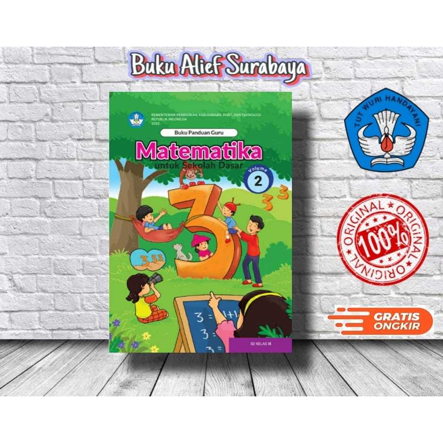 Jual Buku Panduan Guru Matematika VOL 2 Kelas 3 SD Original Kurikulum Merdeka | Shopee Indonesia
