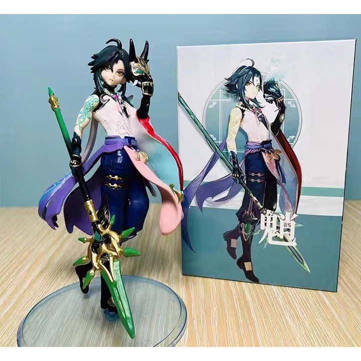 Jual Genshin Impact XIAO Action Figure 19CM wind | Shopee Indonesia