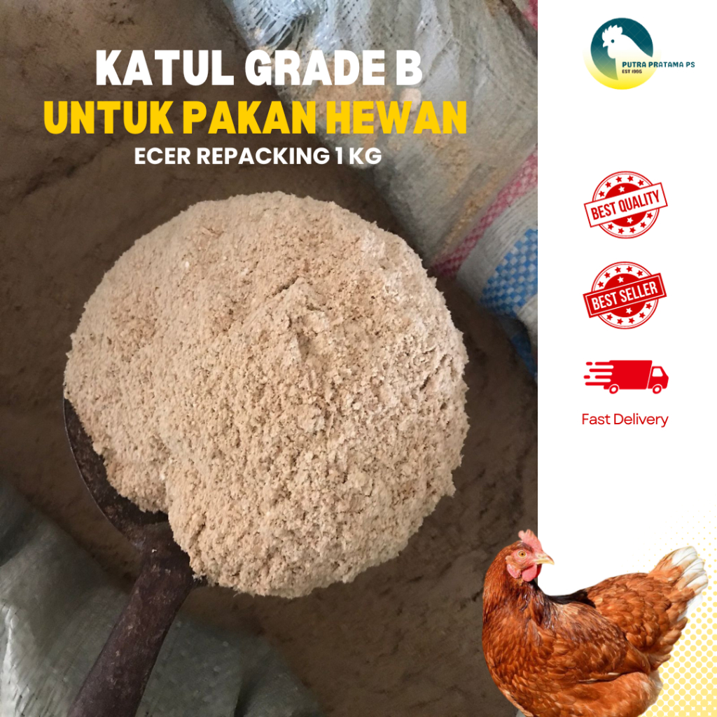 Jual KATUL BEKATUL DEDAK Grade B Untuk Campuran Makanan Unggas Ternak ...