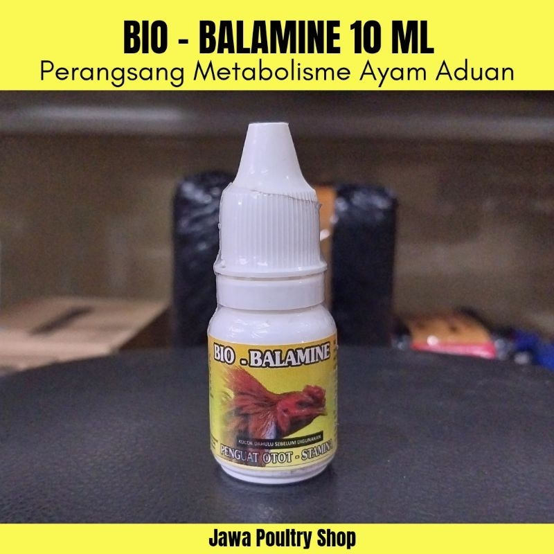 Jual BIO-BALAMINE ORIGINAL 10 ML - Penguat Otot dan Stamina Ayam Aduan ...