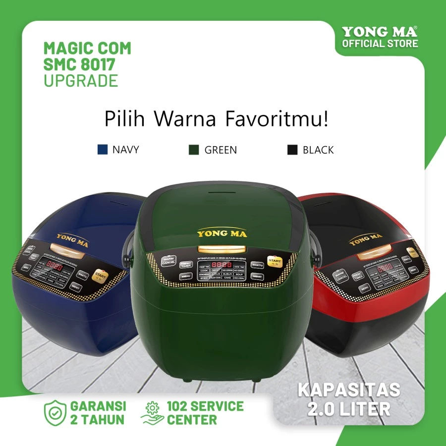 Jual Magic com Rice Cooker Penanak Nasi Digital Yong Ma SMC 8017 Kapasitas 2 L | Shopee Indonesia