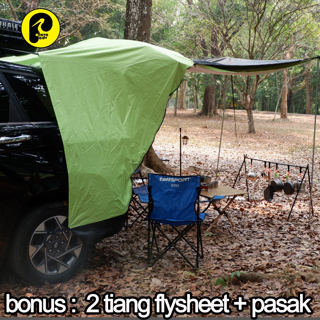 Jual Tenda mobil camper van mobile camp + tiang almunium palava ...